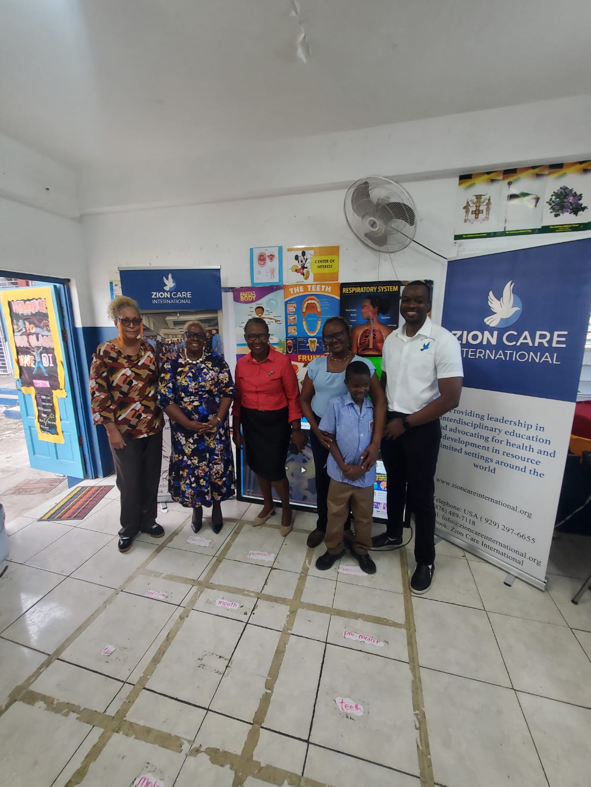 Smartboard and Dental Donations: Swallowfield Primary School